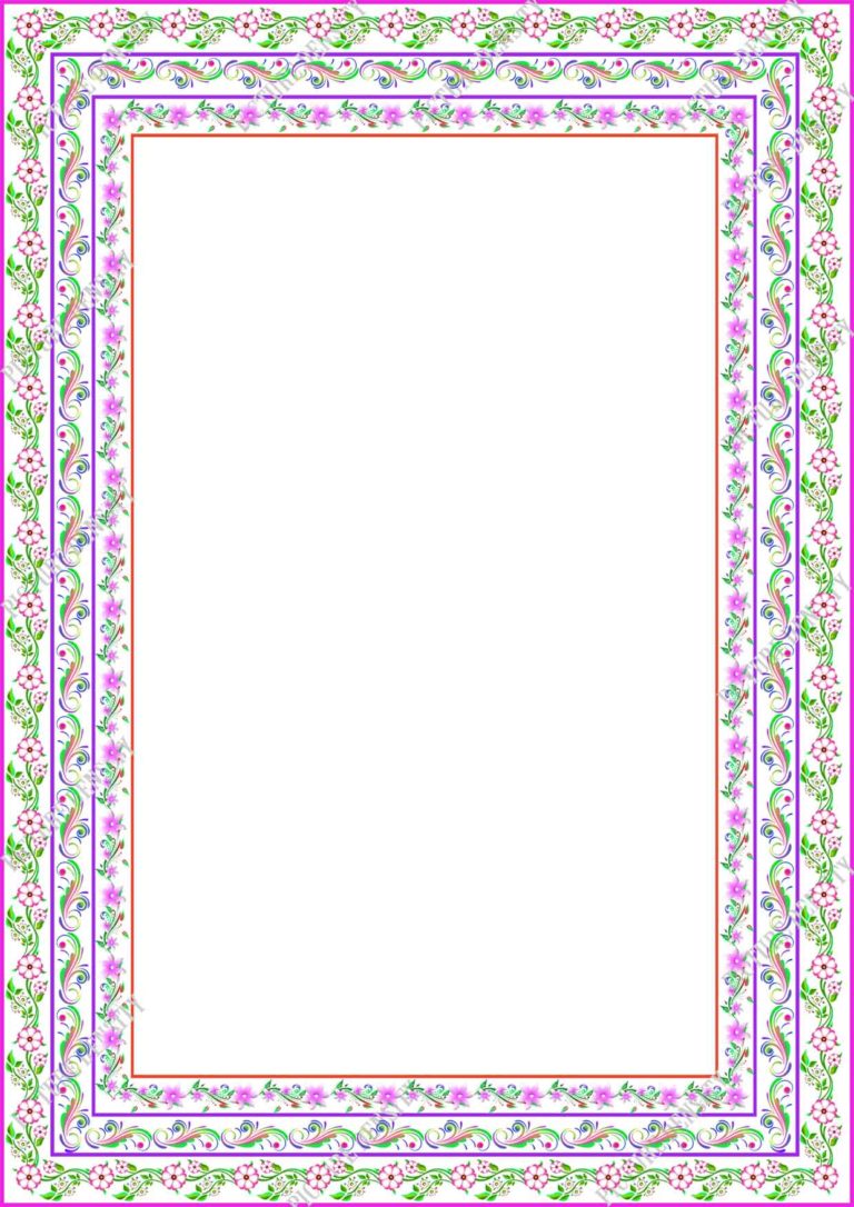 Beautiful_png_border_design (set of #4) » Picturedensity