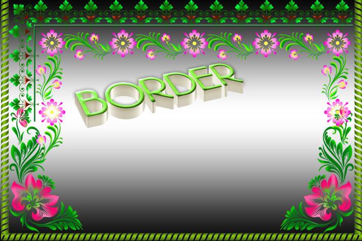 Border Design » Picturedensity