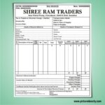 GST Tax Invoice Bill Book Design CDR File » Picturedensity