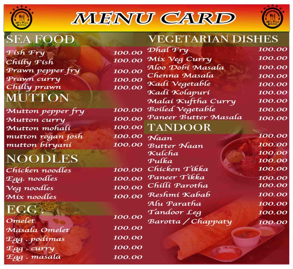 Bengali Wedding Menu Card » Picturedensity