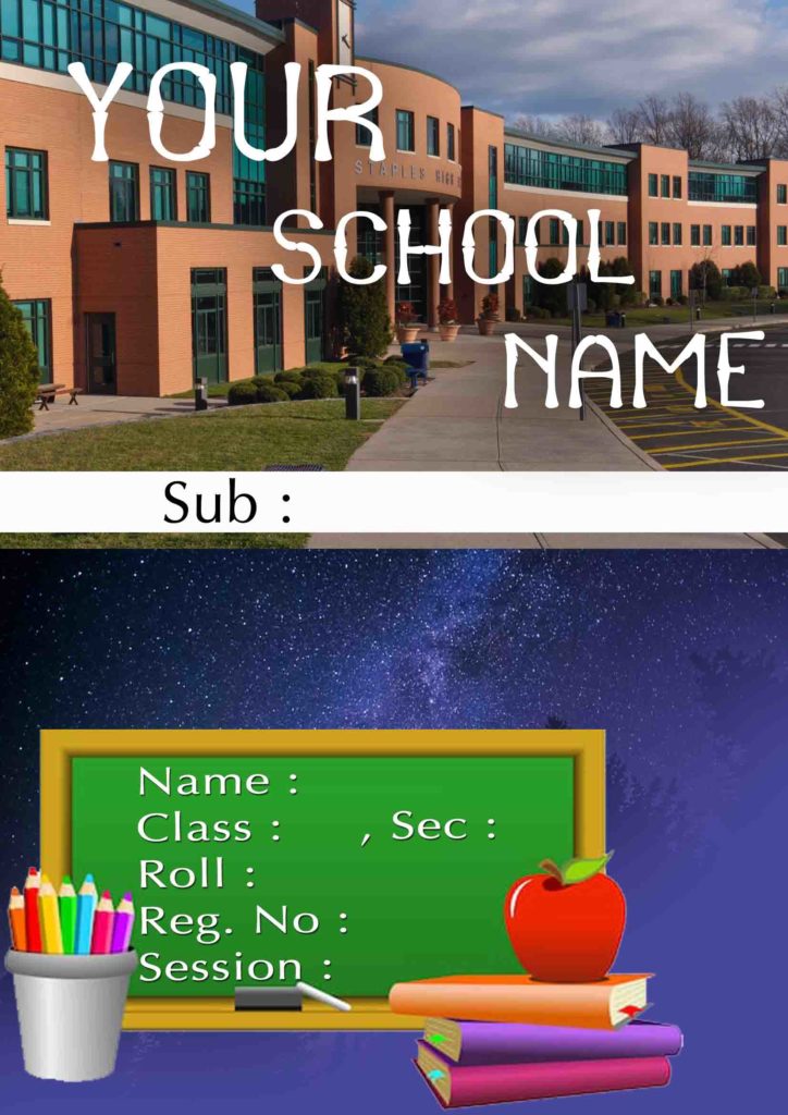 Simple Project Cover Page » Picturedensity