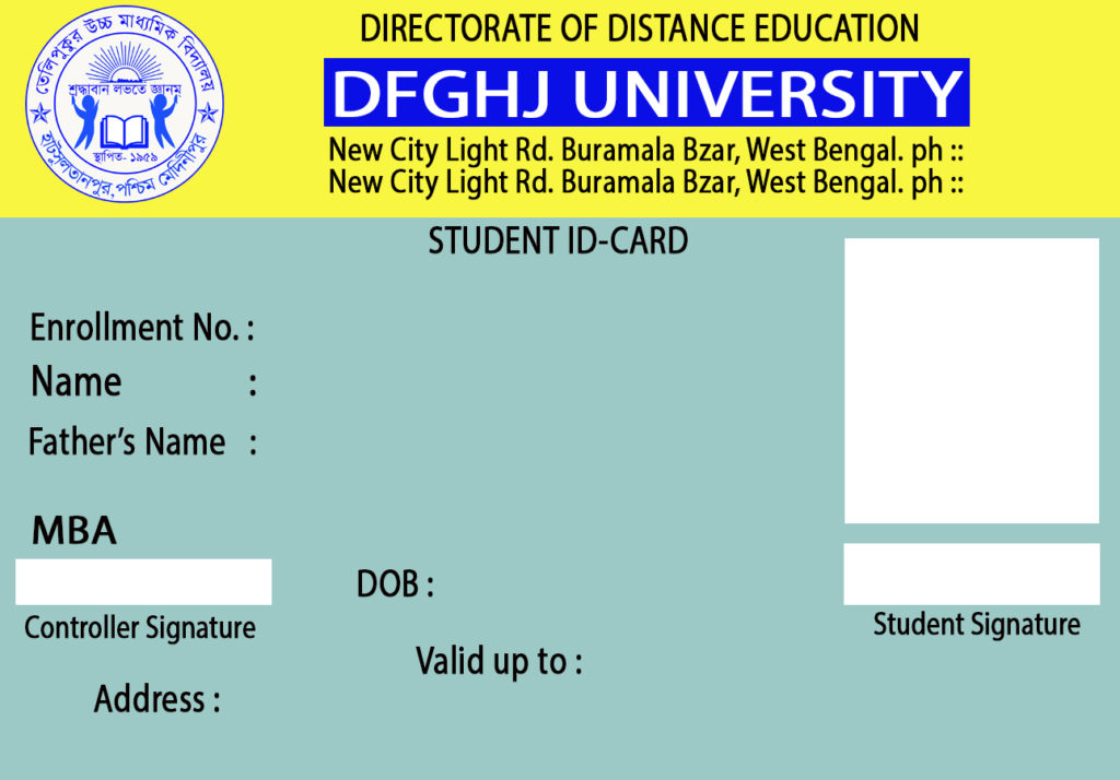 Basic Id Card » Picturedensity