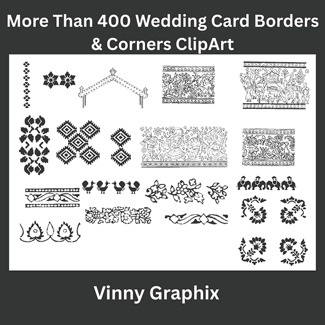 ClipArt Wedding Card Borders & Corners » Picturedensity