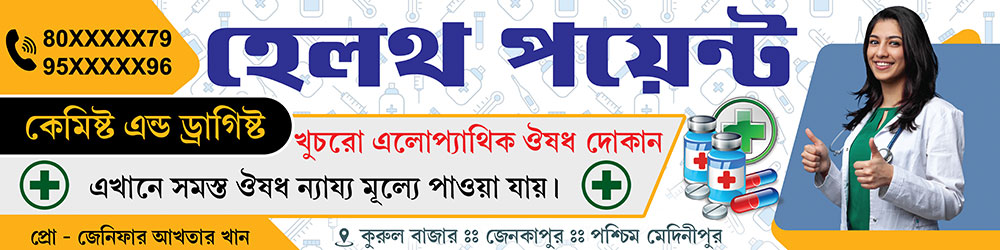 Medical Medicine Pahrmacy Health Point Shop Banner Design PSD 10x2.5 Ft ...